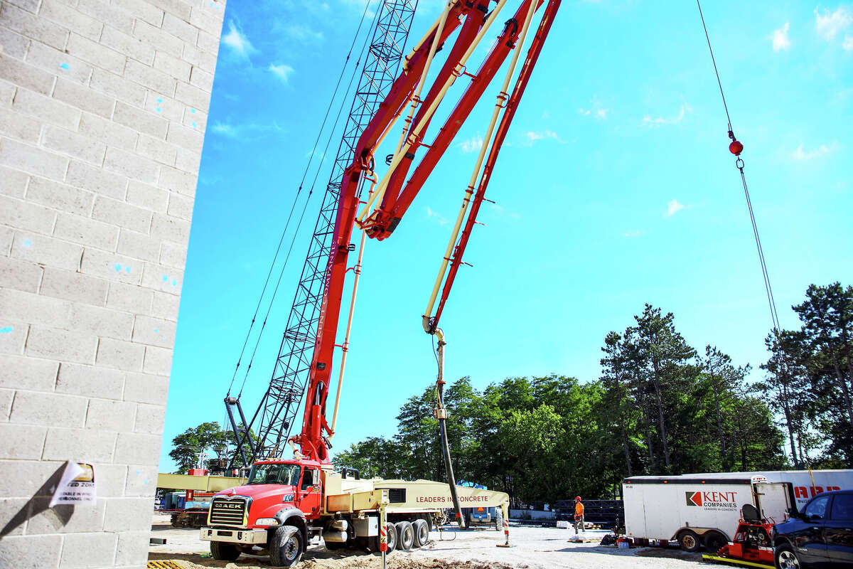 See how the Hampton Inn construction has progressed