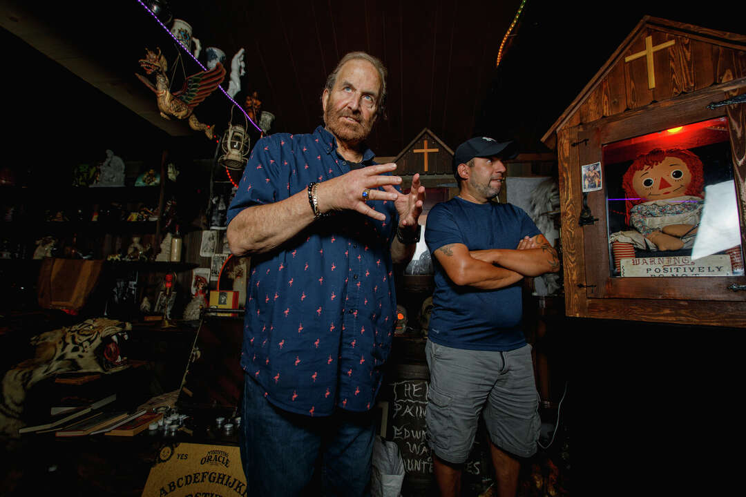 Annabelle and a video tour of the Warrens' Museum before Paracon