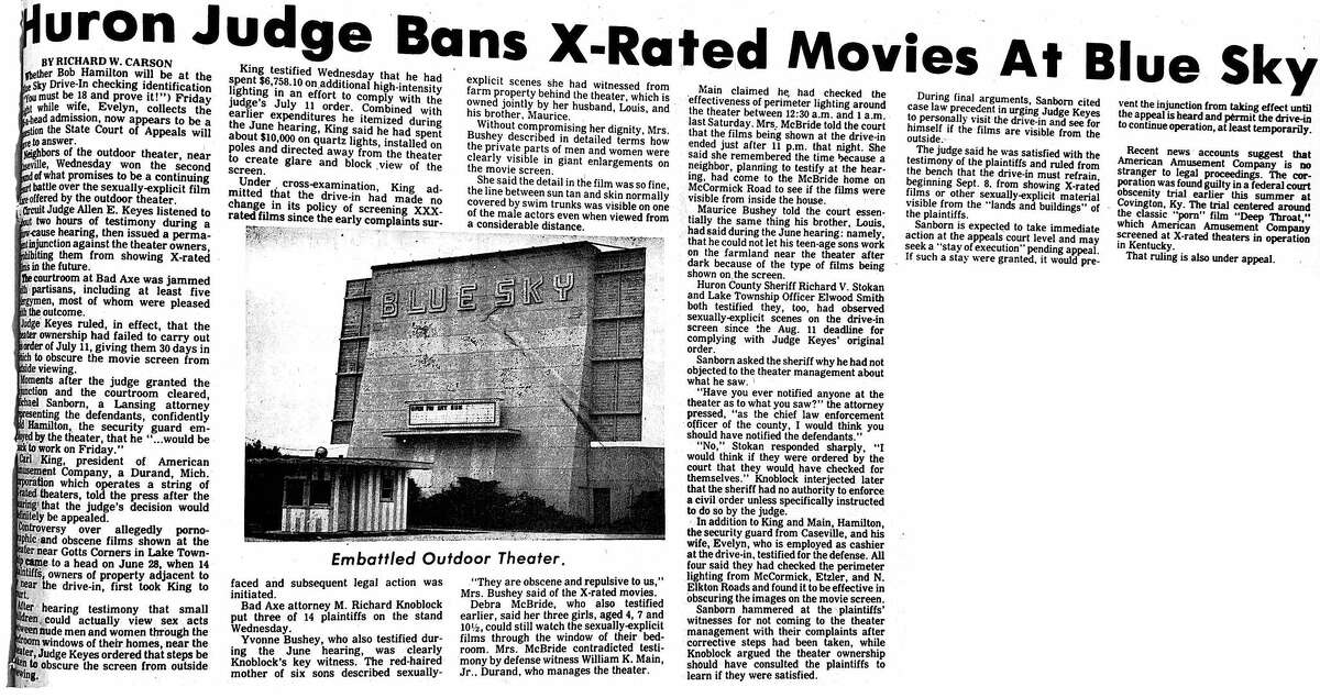 Huron Daily Tribune looks back at news of September 1977