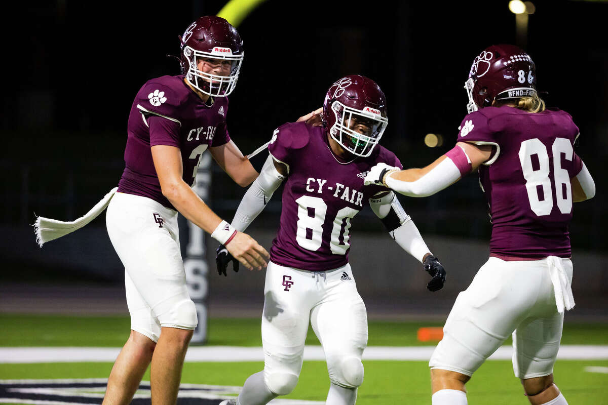 Cy-Fair Bobcats roll past Cypress Woods Wildcats