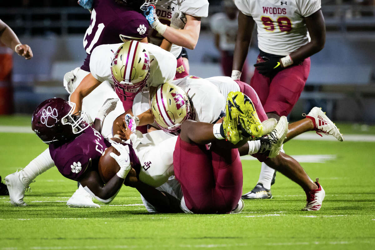 Cy-Fair Bobcats roll past Cypress Woods Wildcats