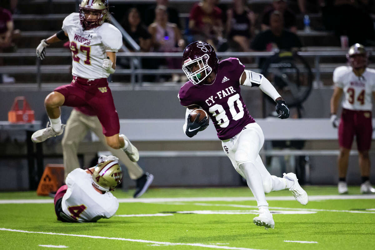 Cy-Fair Bobcats roll past Cypress Woods Wildcats