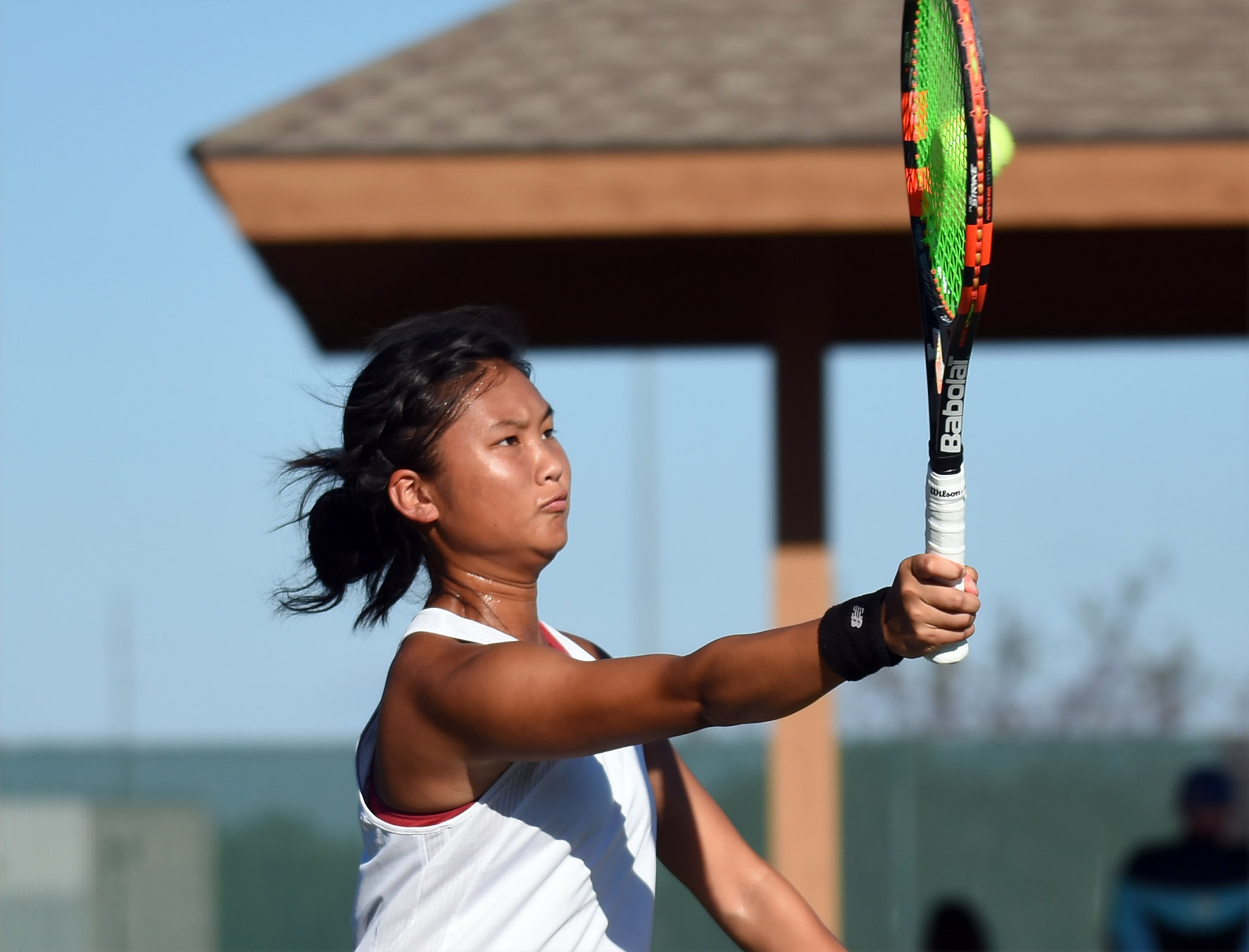 Koons, Byron sisters advance in Class 2A state tennis tournament