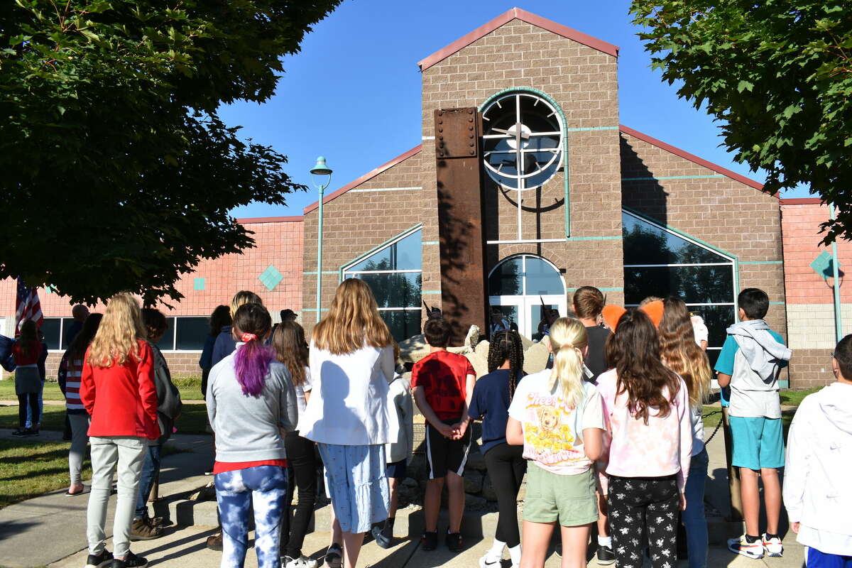 Big Rapids Middle School students attend 9/11 memorial