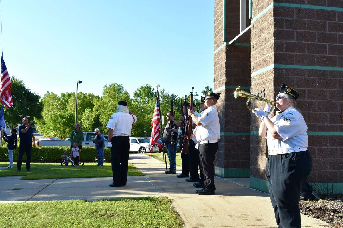 Big Rapids Middle School students attend 9/11 memorial