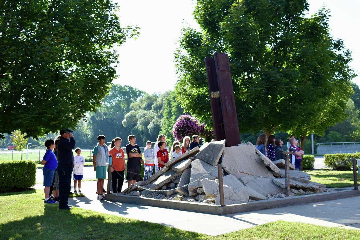Big Rapids Middle School students attend 9/11 memorial