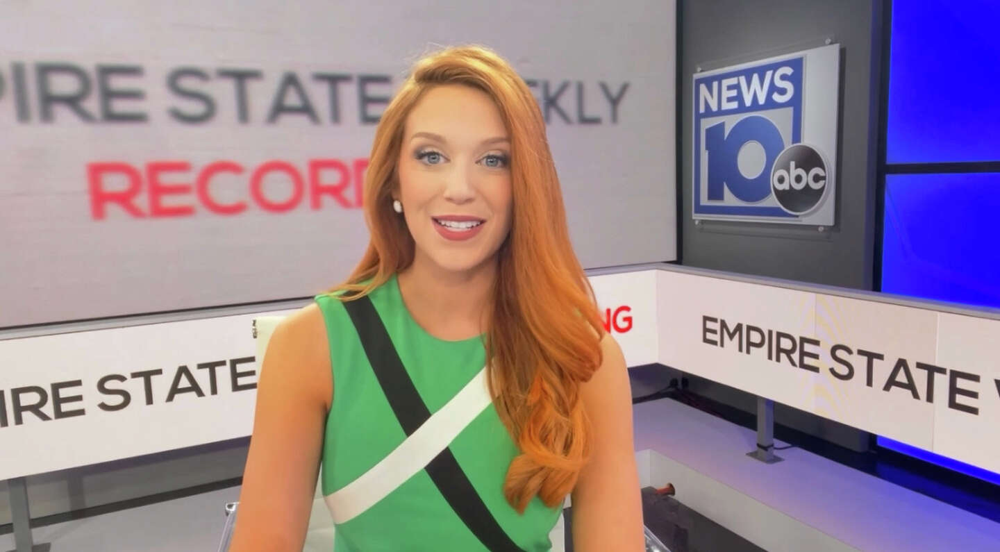 Stephanie Rivas, morning anchor at NEWS10ABC WTEN, leaving the station