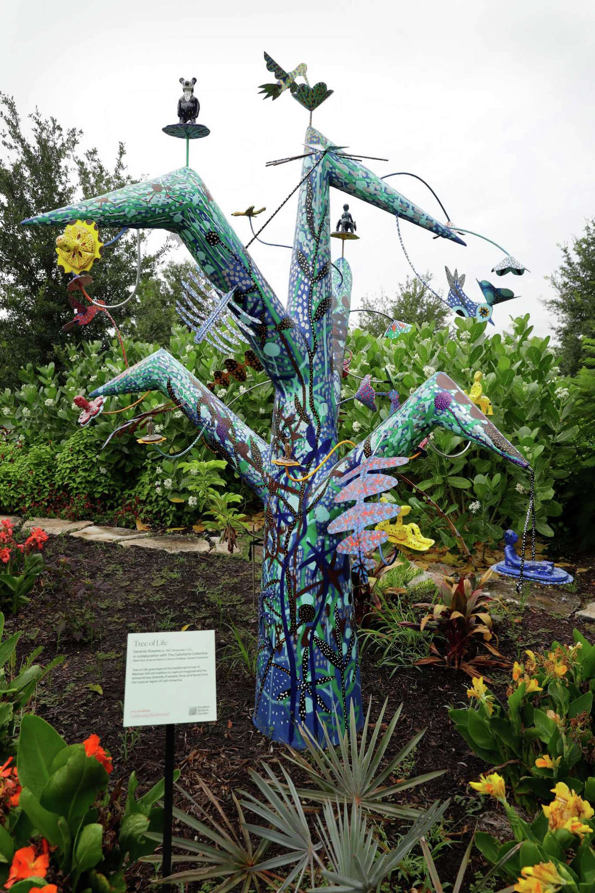 ‘Tree of life’ beguiles at Houston Botanic Garden