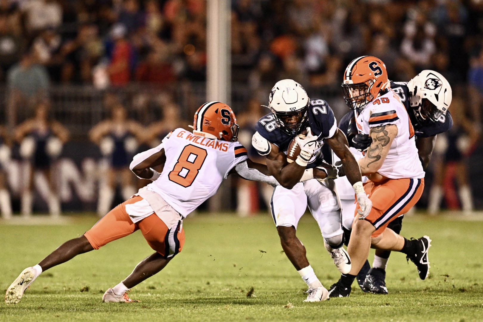 UConn football team loses to Syracuse at Rentschler Field