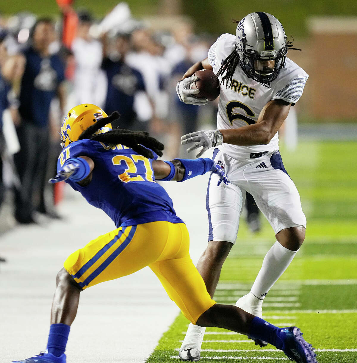 T.J. McMahon, Rice Owls rout McNeese State Cowboys