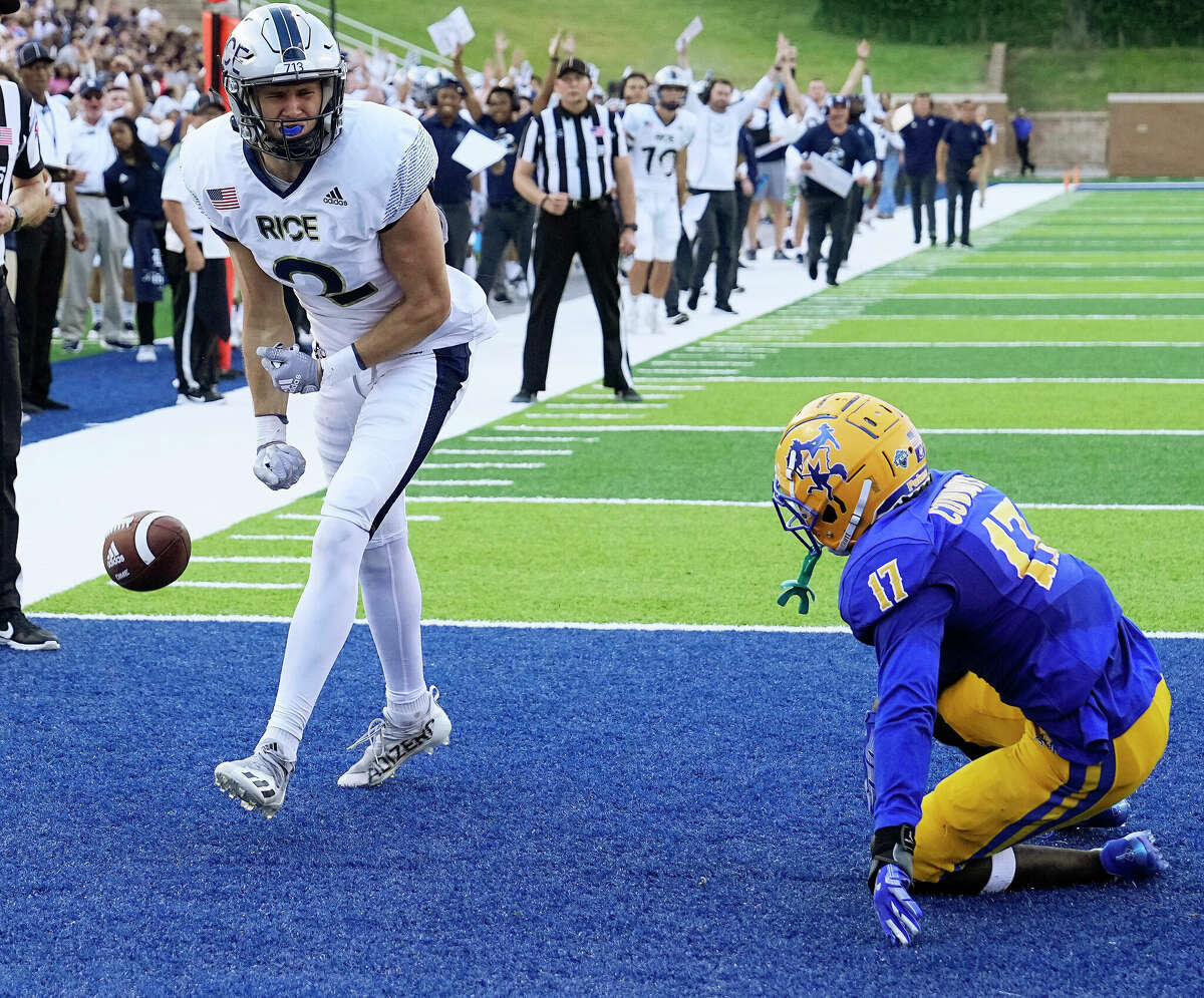 T.J. McMahon, Rice Owls rout McNeese State Cowboys