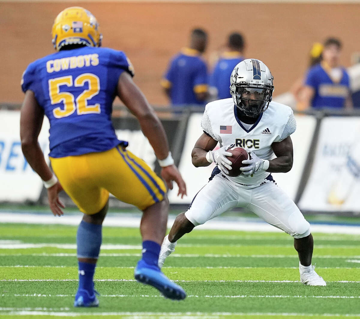 T.J. McMahon, Rice Owls rout McNeese State Cowboys