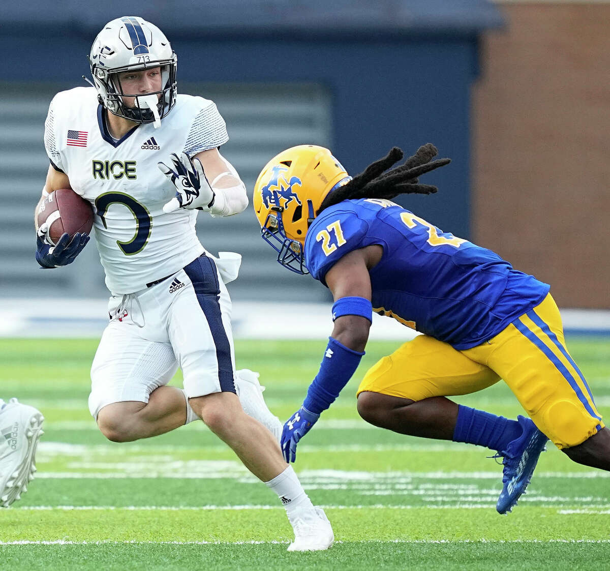 T.J. McMahon, Rice Owls rout McNeese State Cowboys
