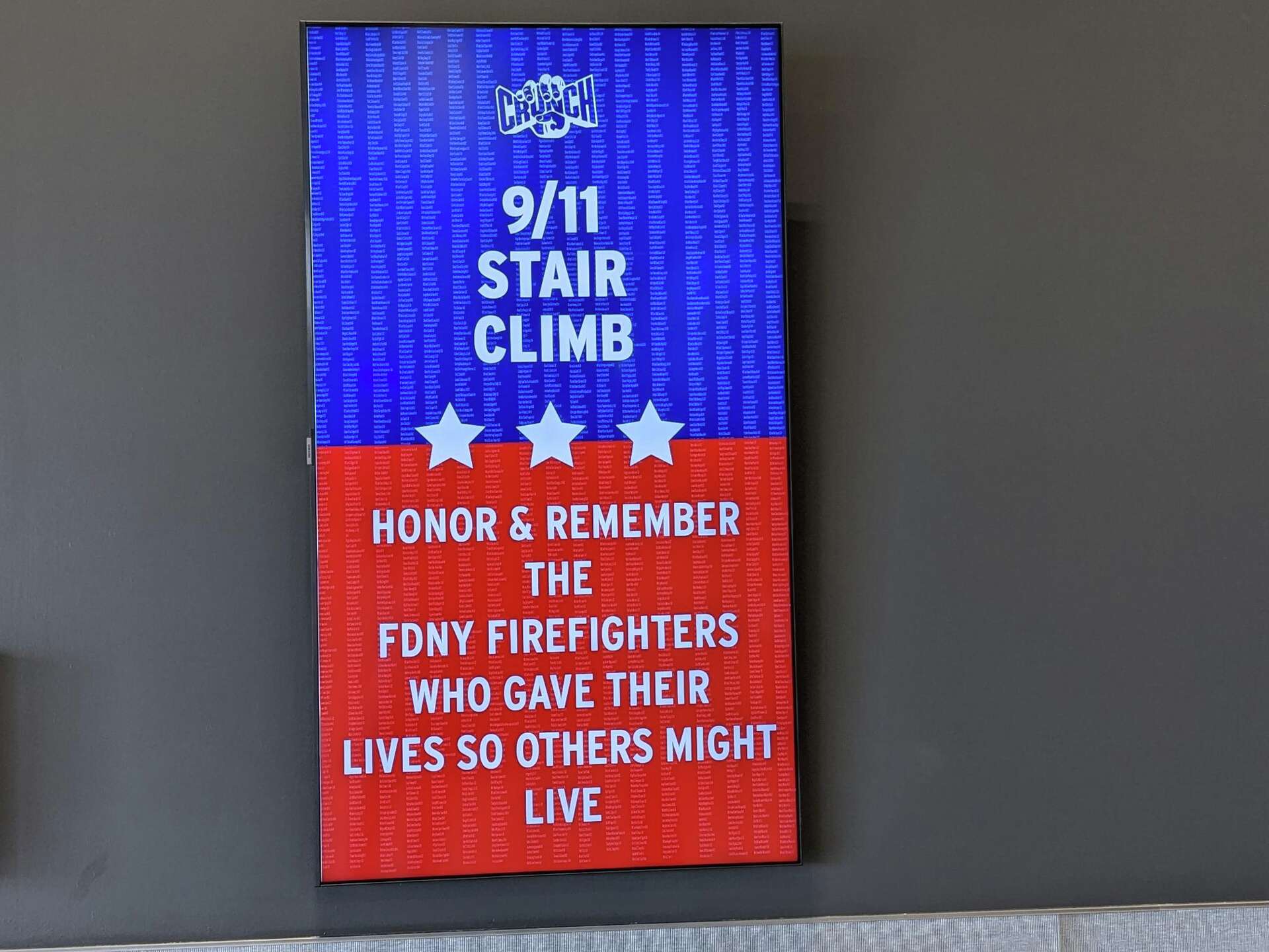 9/11 Stair Challenge sees locals honor first responders