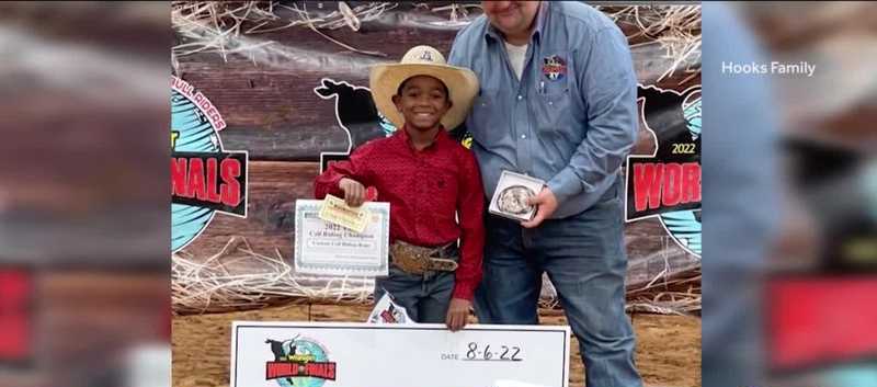 Riding his way to the top: 9-year-old bull rider becomes world champion