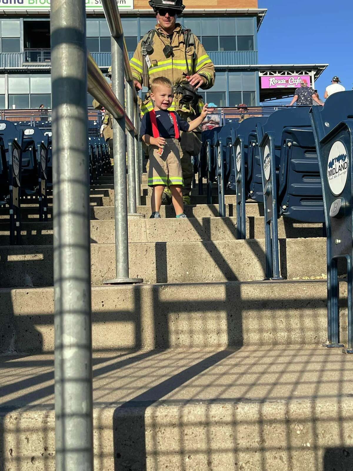 Tall City Memorial Stair Climb at Midland's Astound Broadband Stadium