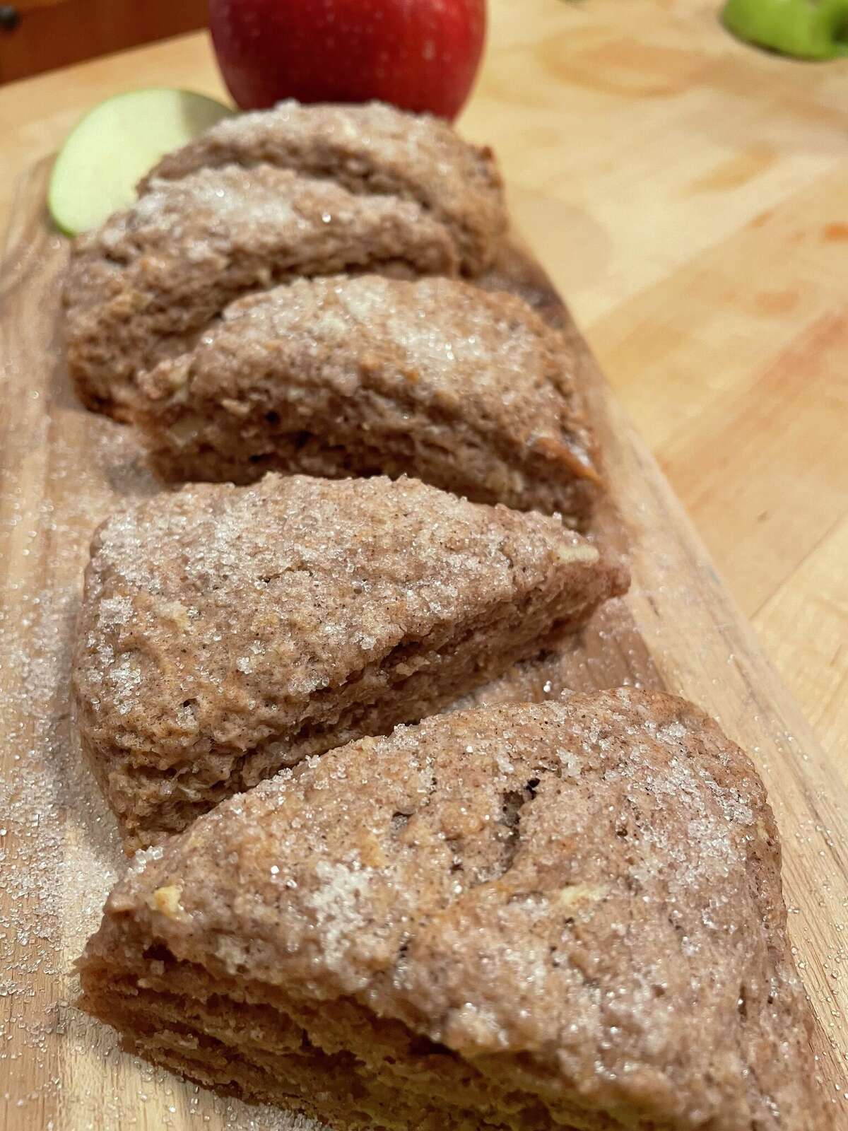 Easy meals for two for empty nesters include Spanish shrimp, apple scones