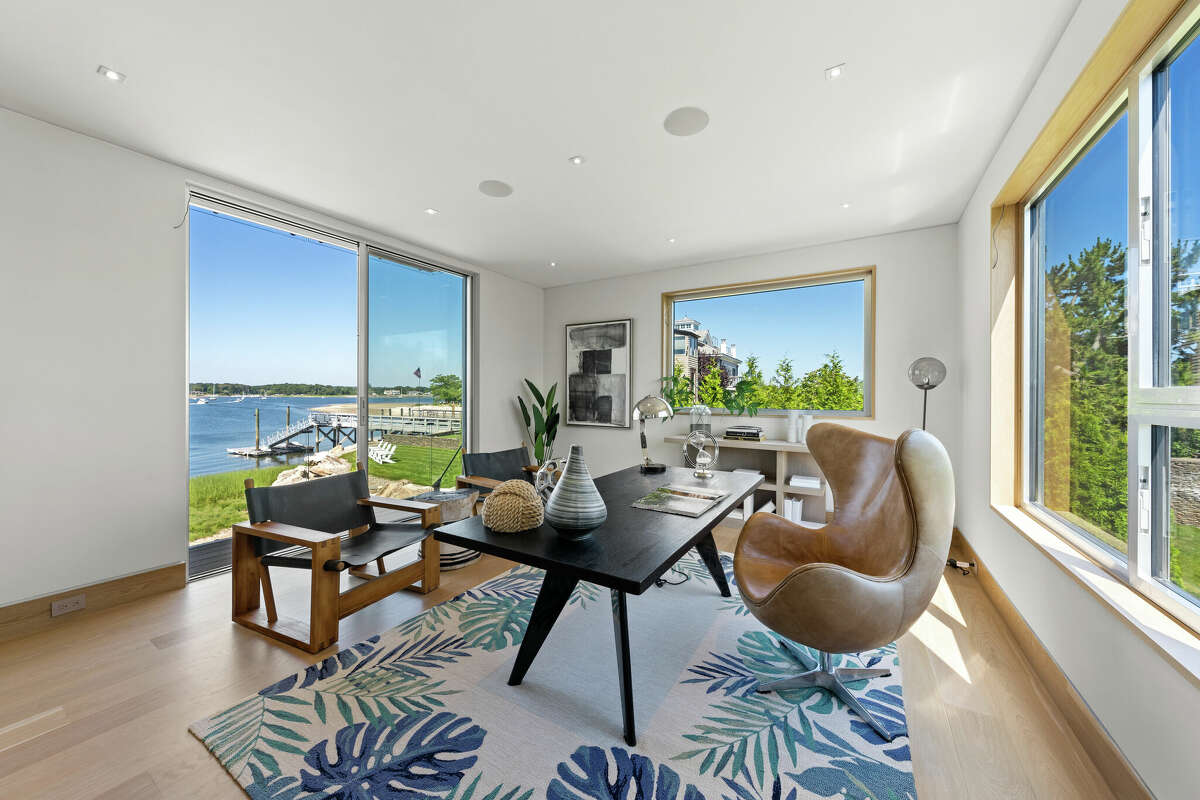 Westport home with rooftop deck, glass elevator listed for $9.9M