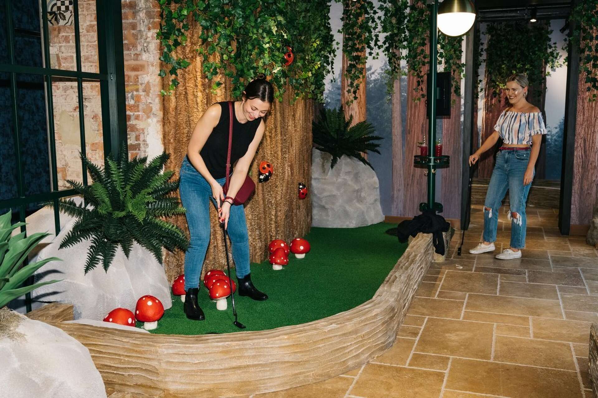 The Puttery is Houston's first immersive mini golf venue