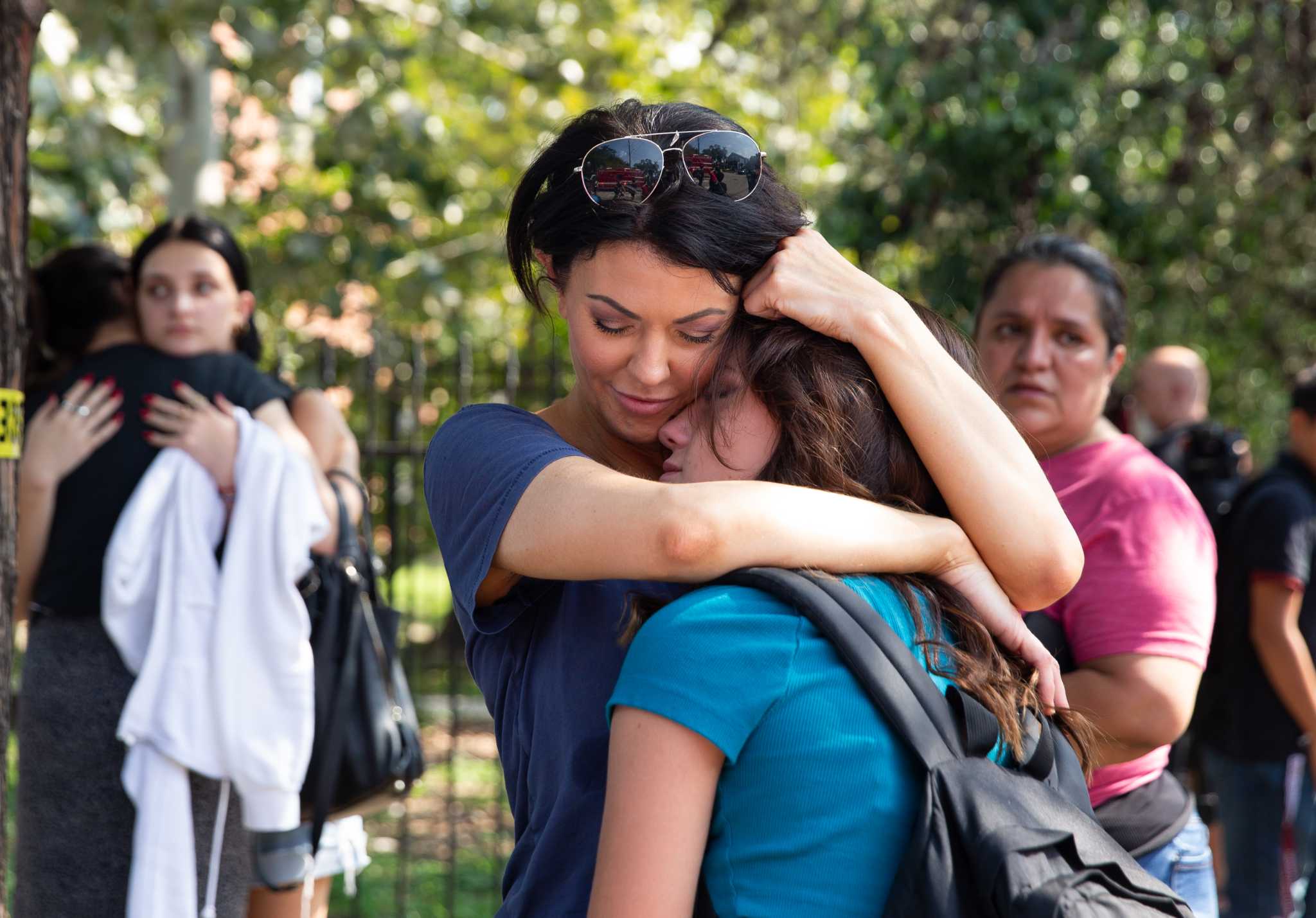 Houston school shooting scare: Anxious Heights parents exhale