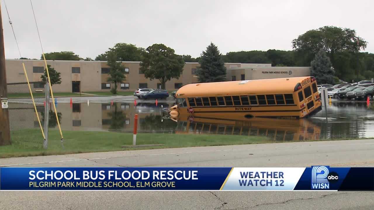 'Hi mom, the bus tipped over': Wisconsin parent reacts to submerged ...