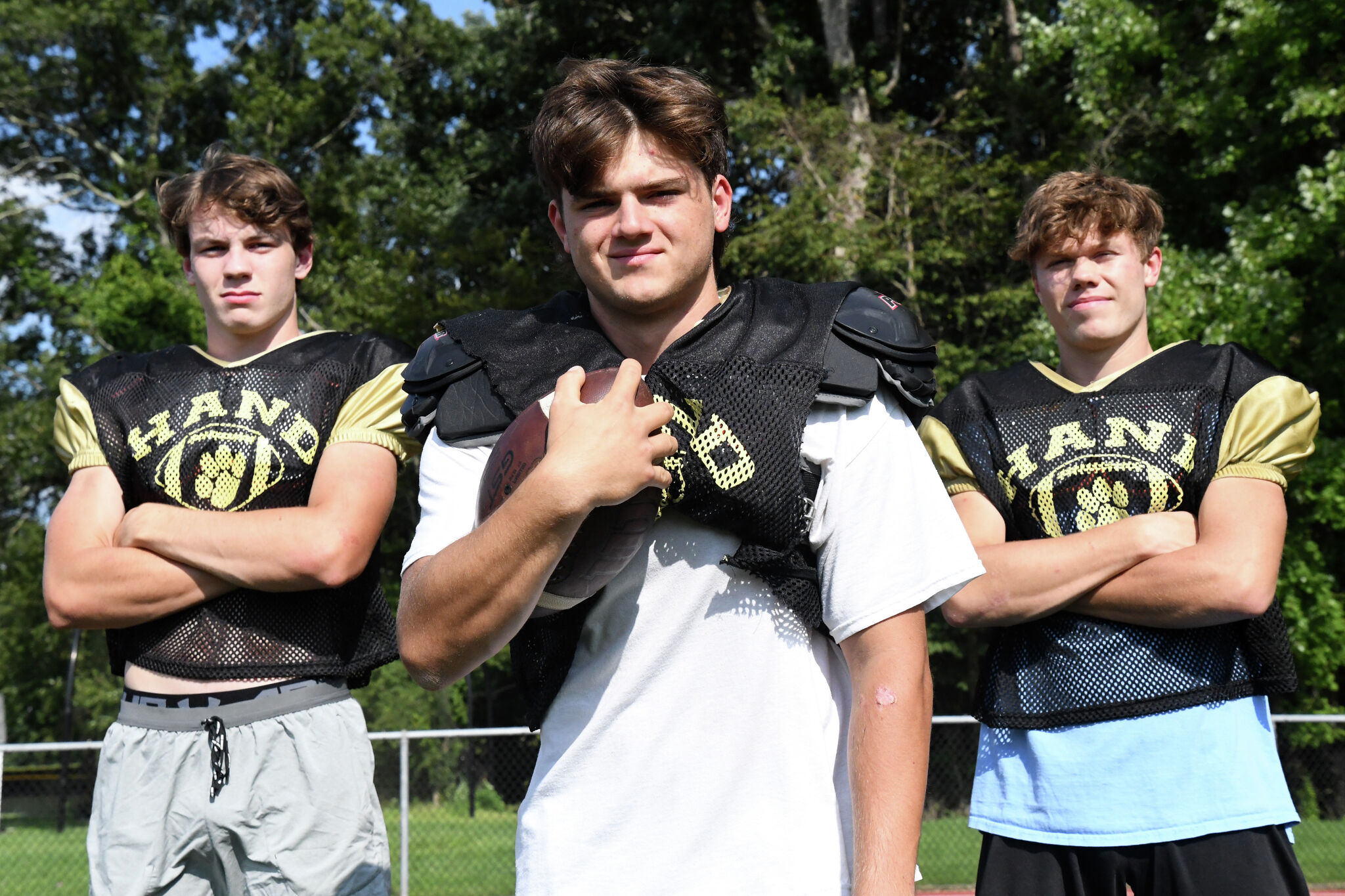Hand football players working to replace CT all-state stars