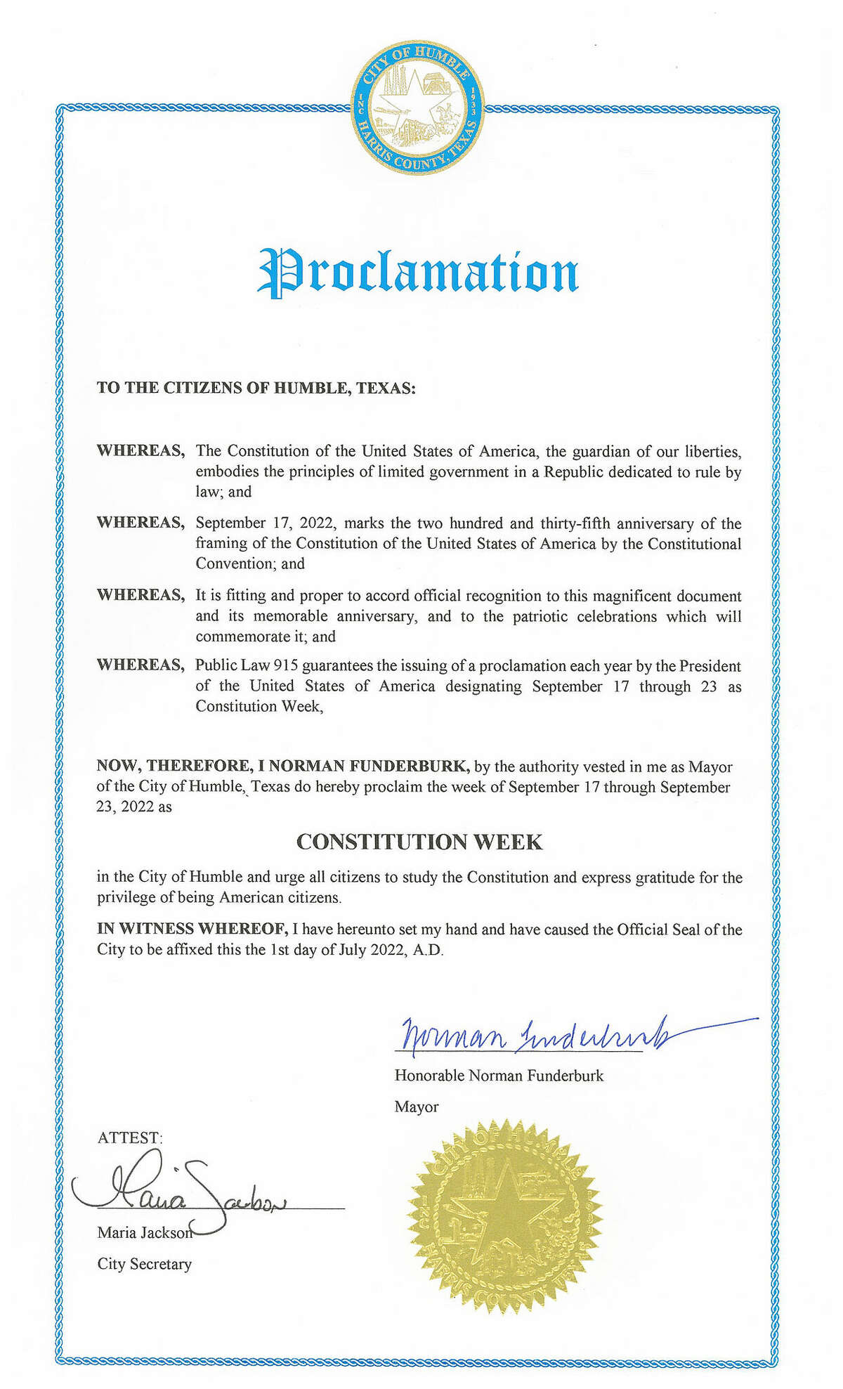 From bell ringing to reading, here's how to celebrate Constitution Week ...