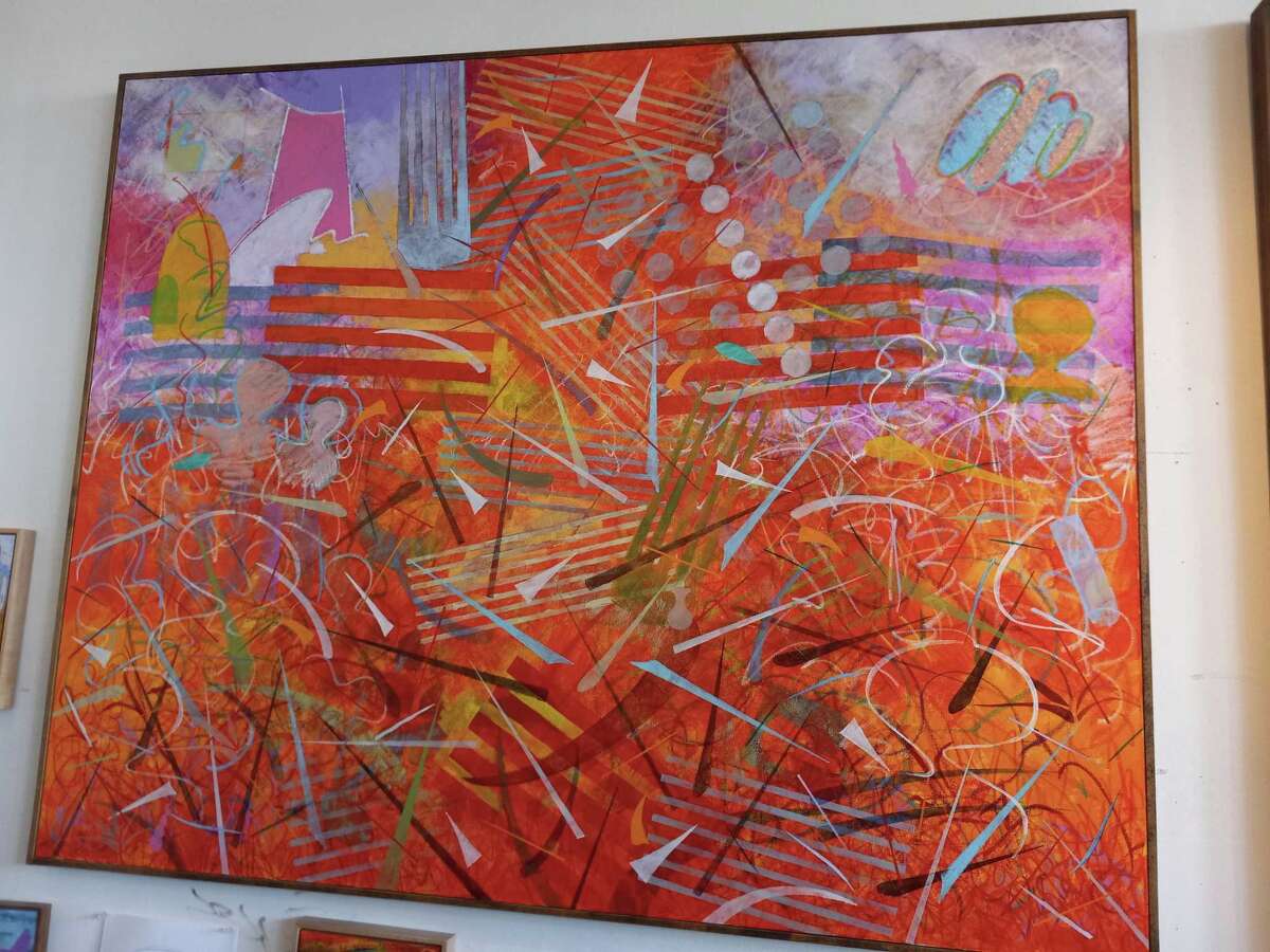 Torrington artist Mark Rich finds happiness in his Water Street studio