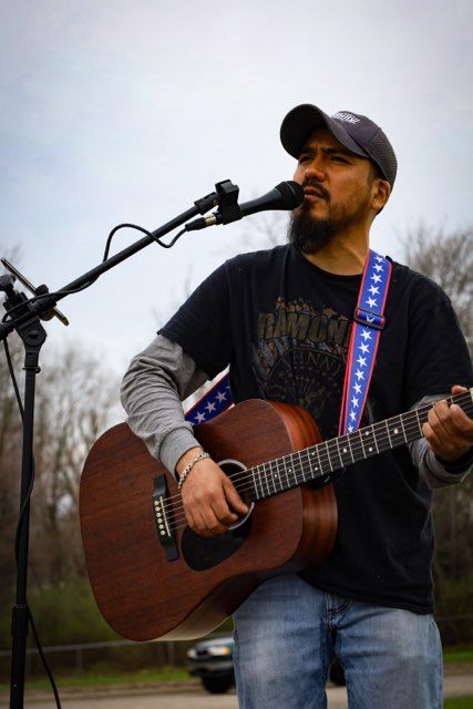 Reed City street musician overcomes job loss, homelessness