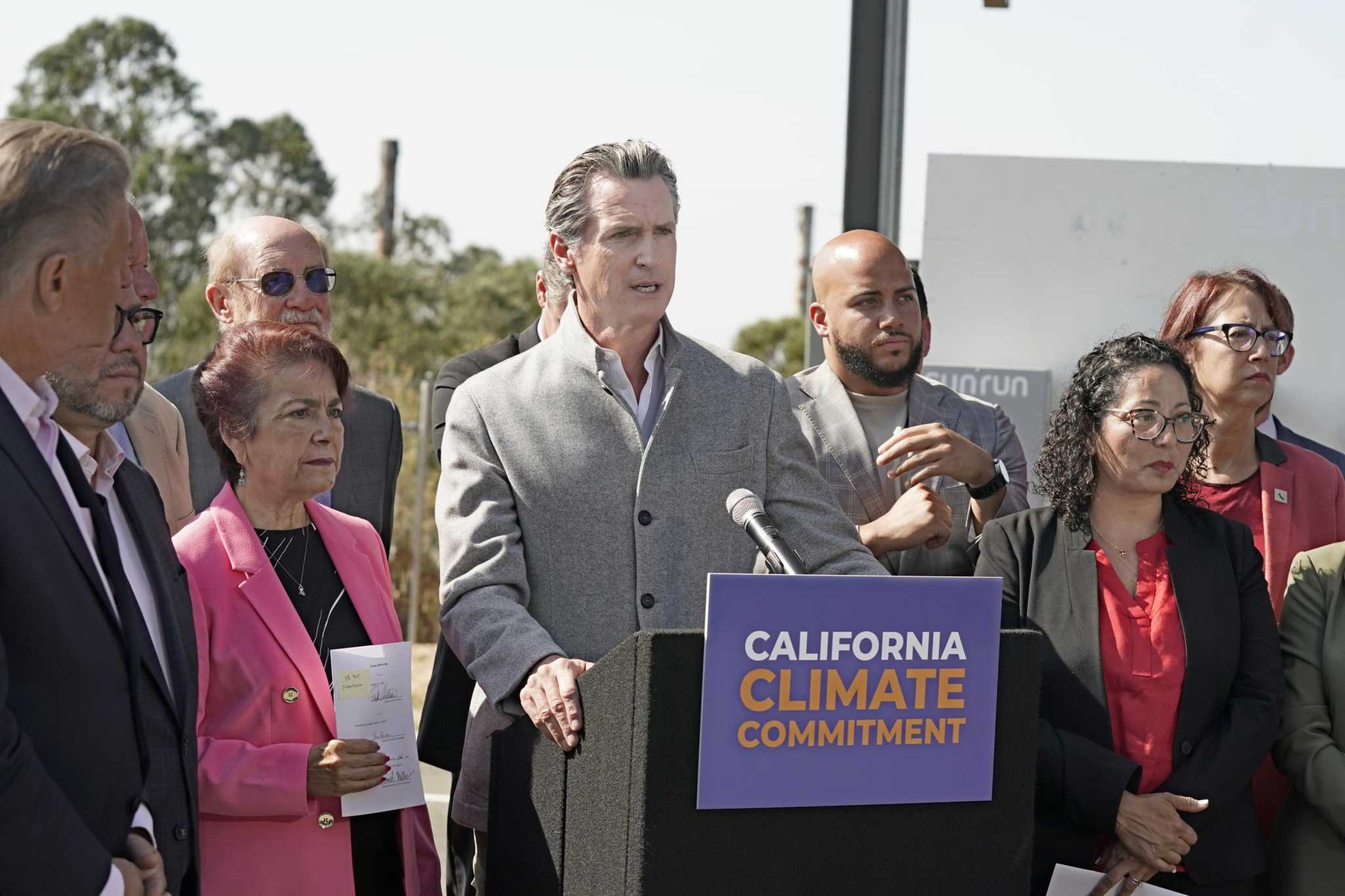 Gov. Gavin Newsom signs historic climate package for California