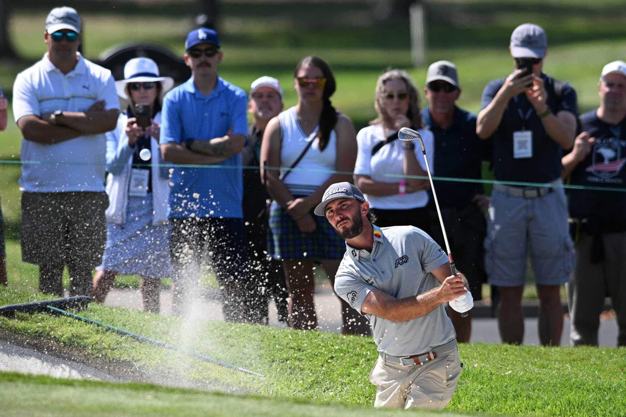 Golf roundup: Cal alum Max Homa shares lead in PGA Tour event in Napa