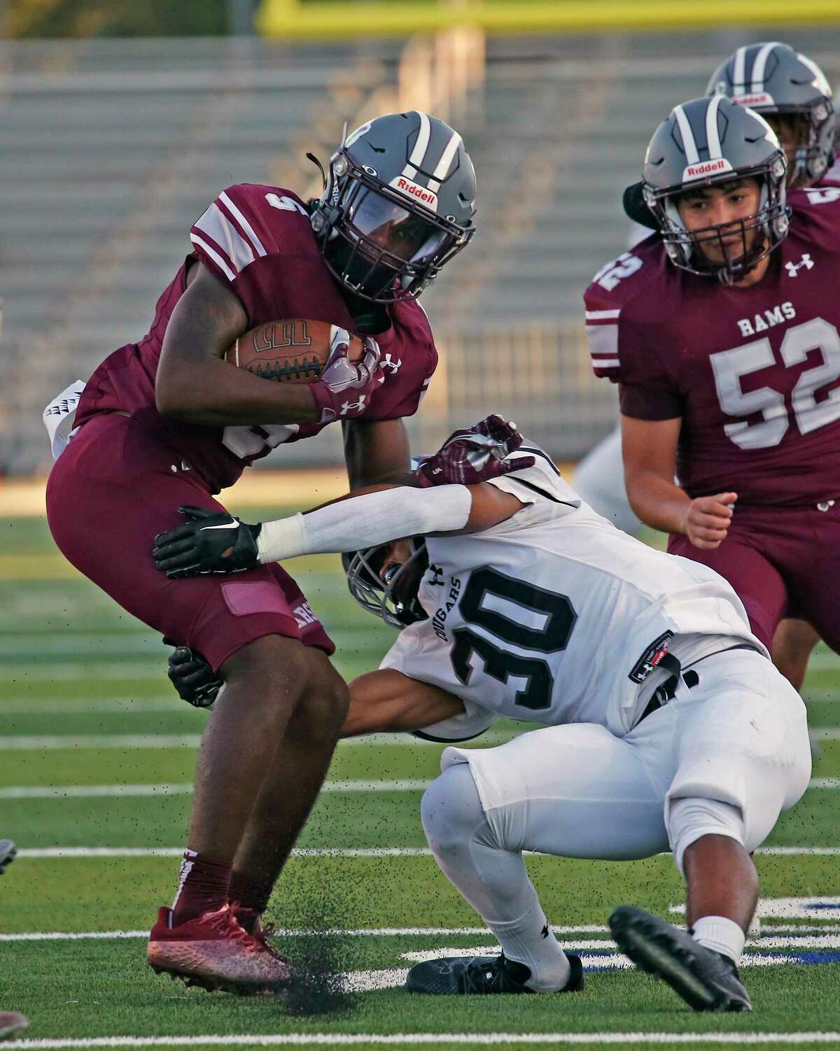 High school football: Clark 45, Marshall 7