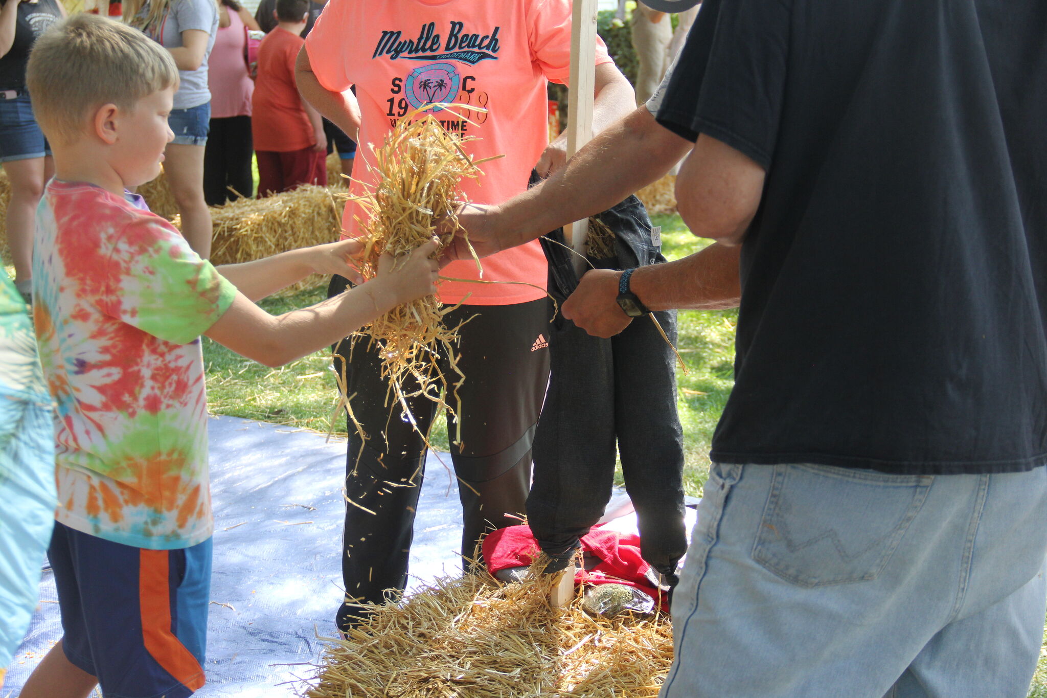 Families enjoy the fun festivities at this year's annual Caseville ...