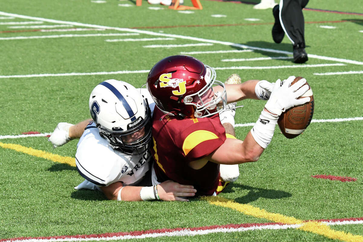 St. Joseph pulled away for a 42-21 FCIAC win over Staples