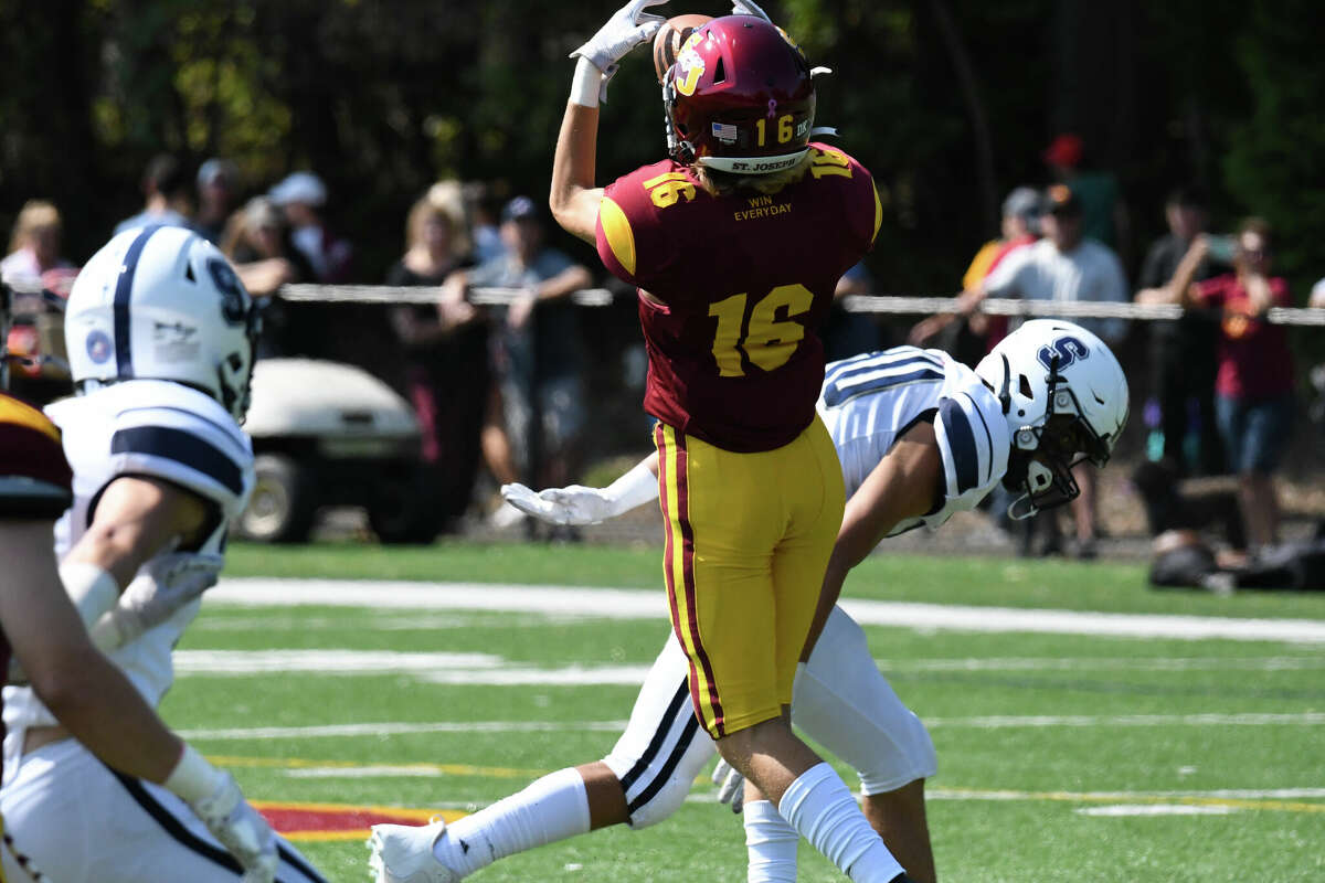 St. Joseph pulled away for a 42-21 FCIAC win over Staples