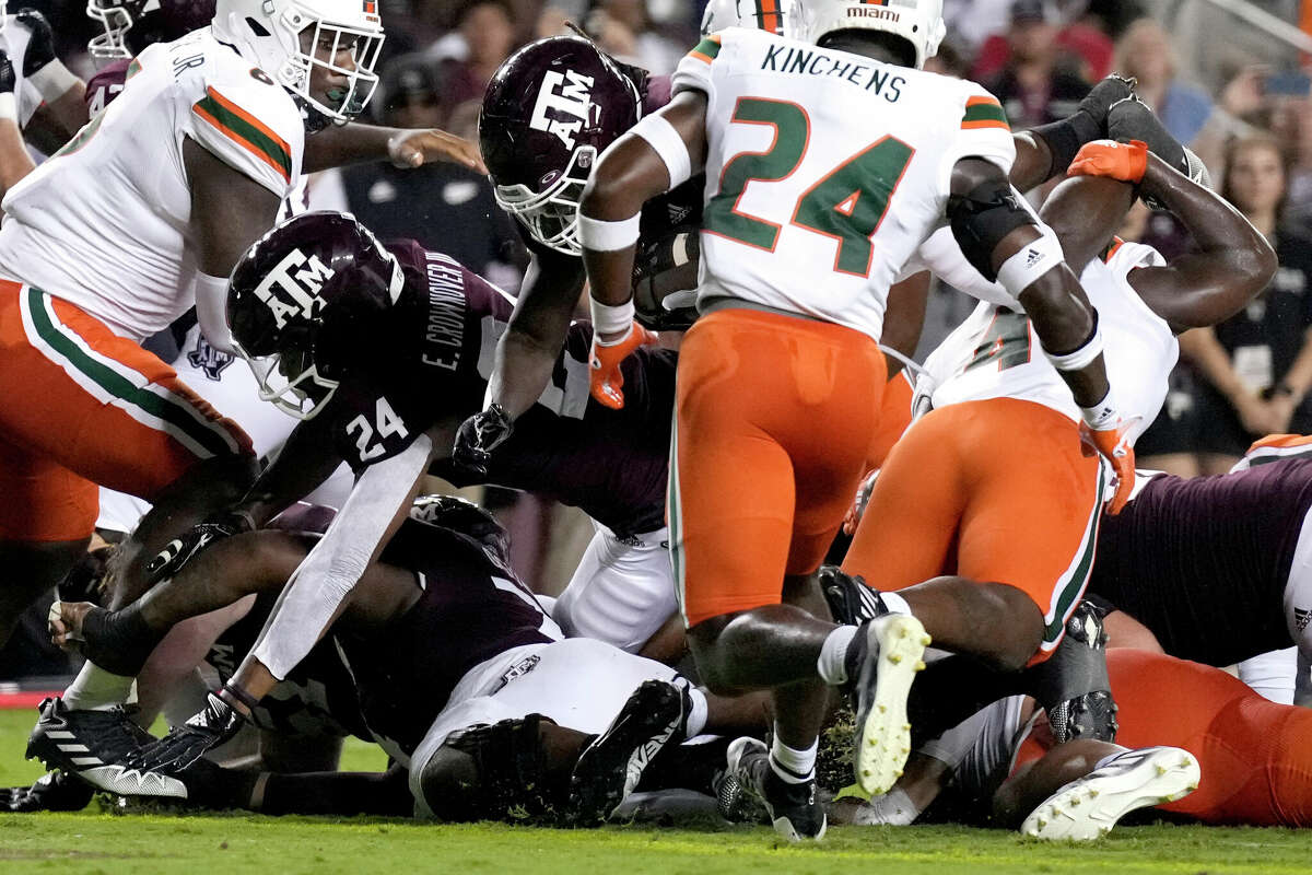 No. 24 Texas A&M Aggies hold off No. 13 Miami Hurricanes