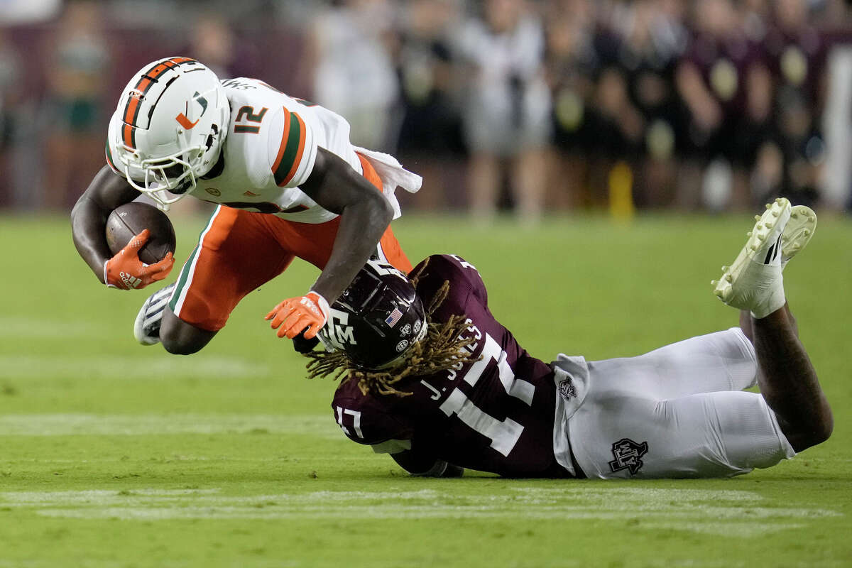 No. 24 Texas A&M Aggies hold off No. 13 Miami Hurricanes