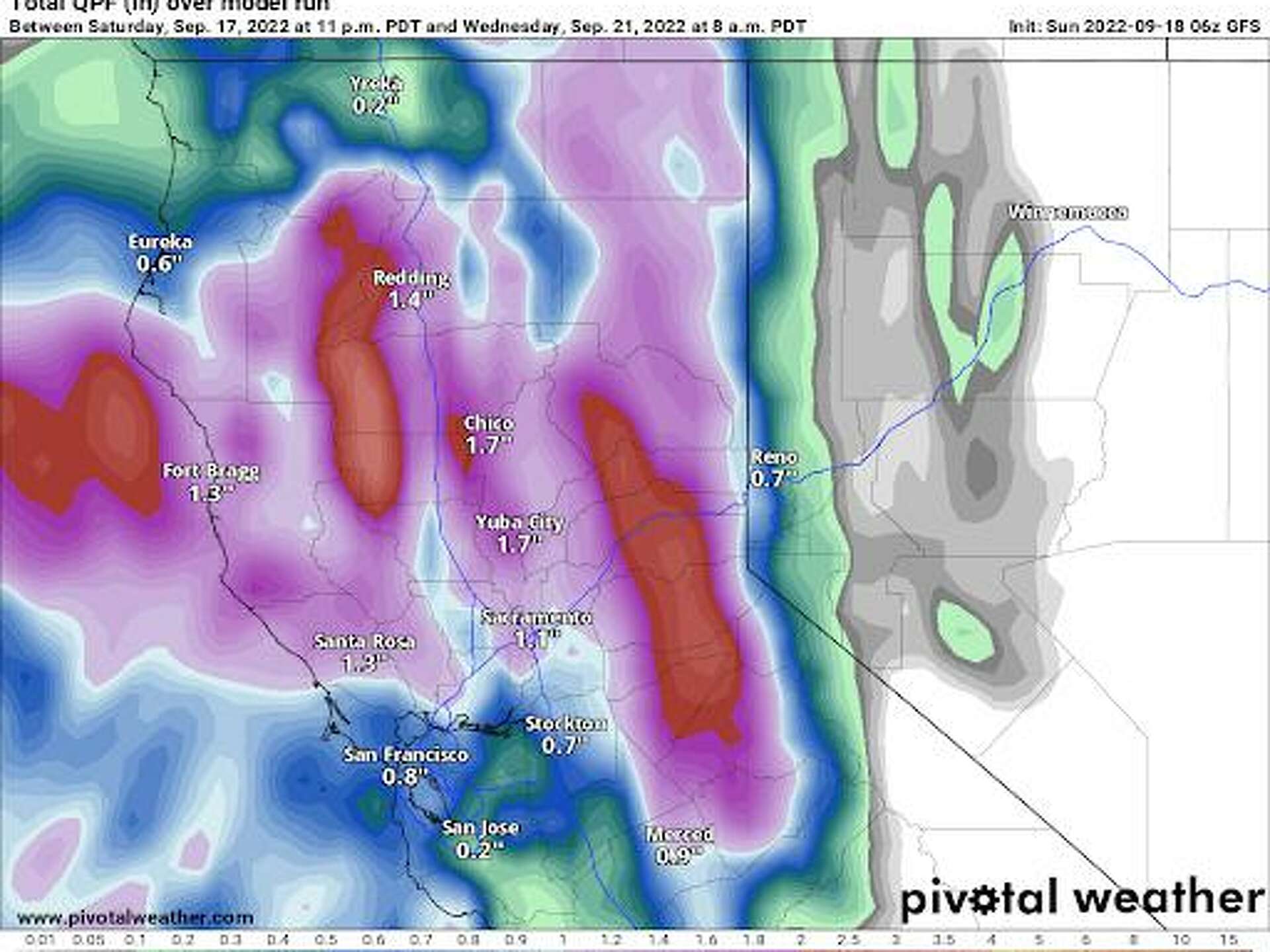 Bay Area weather forecast: Storm to bring sporadic rain, thunder