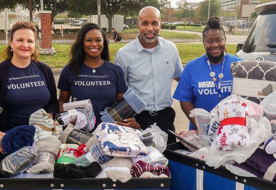 Give back with volunteer and donation opportunities in Houston