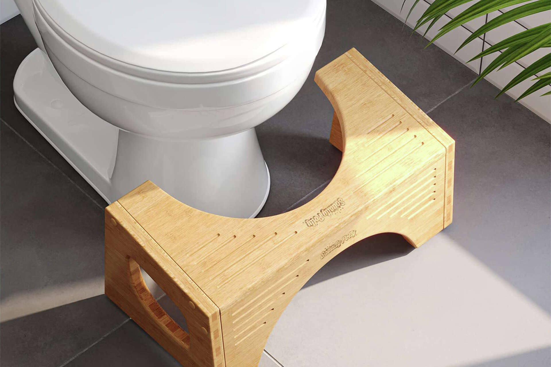 Get things going with a $25 Squatty Potty Toilet Stool from Amazon