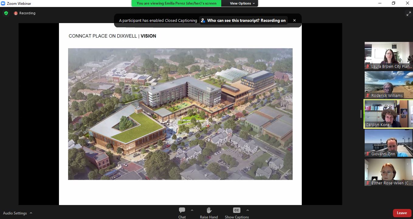 City Plan OKs parking changes to ConnCAT Place Dixwell plan