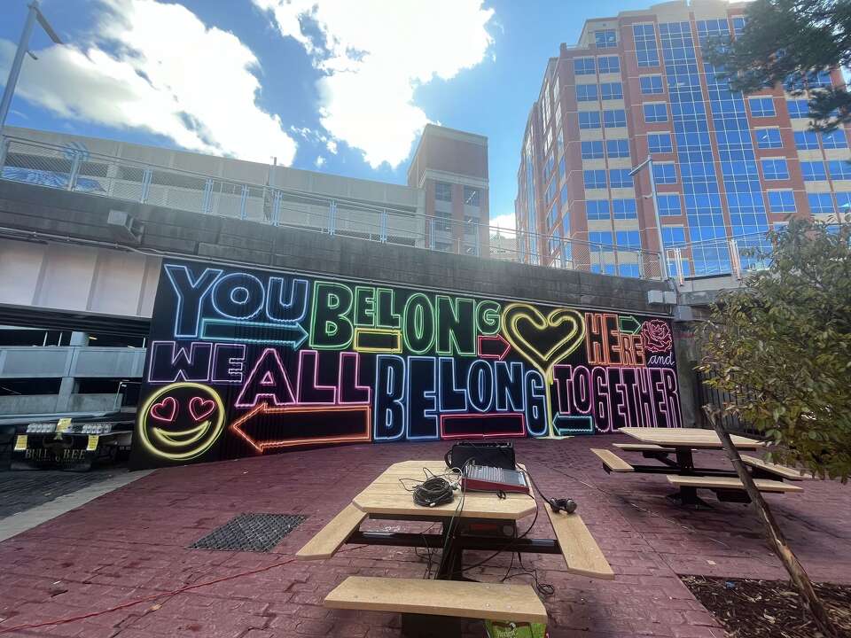 Quackenbush Square renovations complete, new mural unveiled