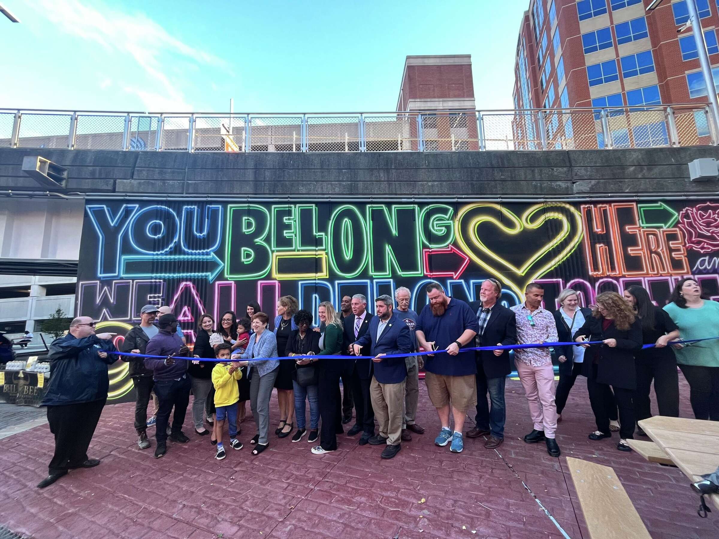 Quackenbush Square renovations complete, new mural unveiled