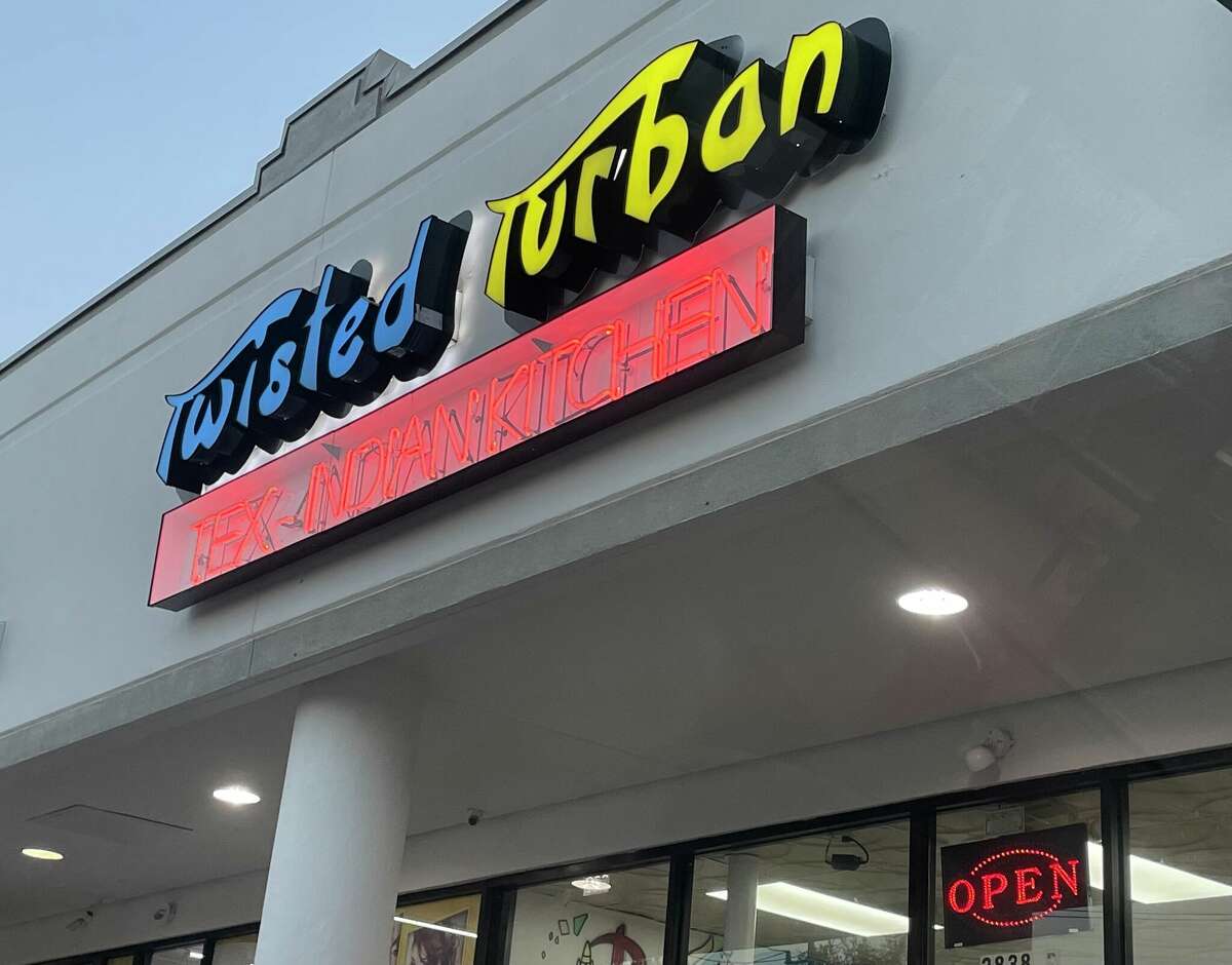 The Tex-Mex-Indian taco at Twisted Turban in Houston