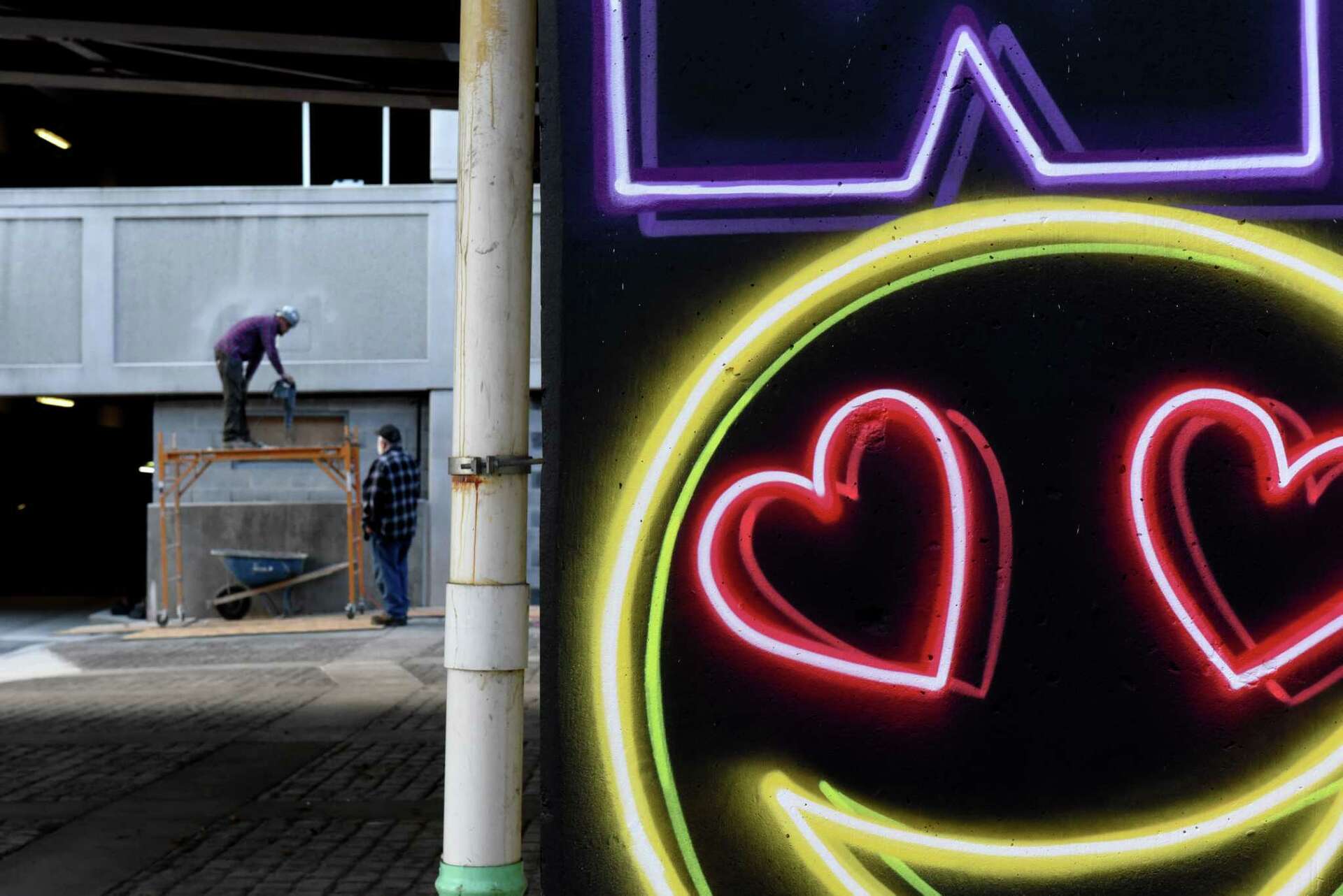 Quackenbush Square renovations complete, new mural unveiled
