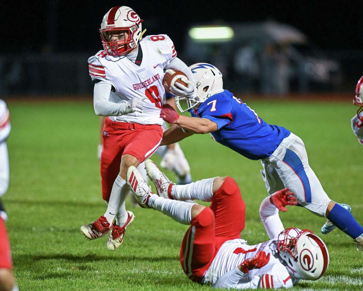 Saratoga football knocks off Guilderland on the last play of the game Saratoga football knocks off Guilderland on the last play of the game