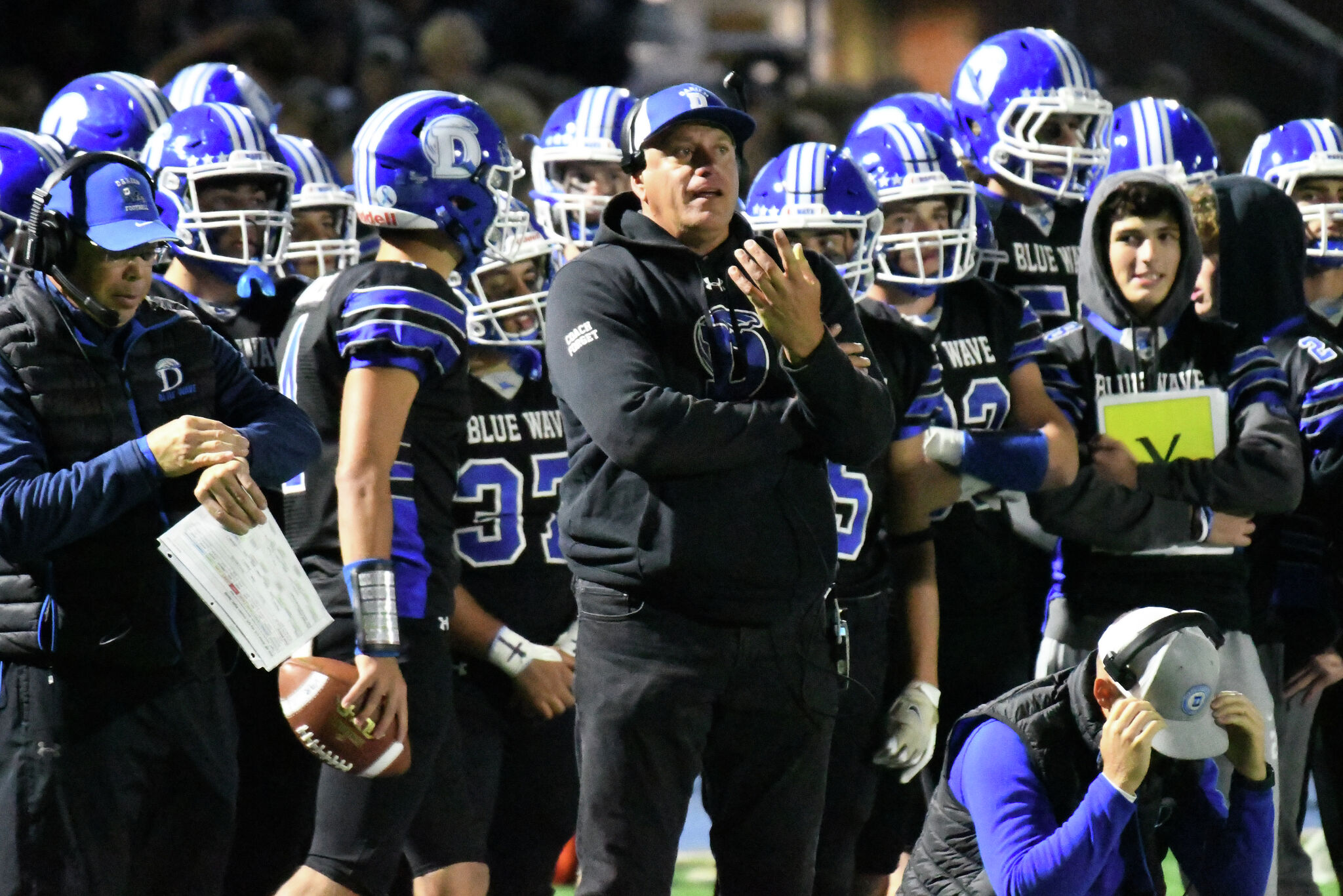 Darien football coach Mike Forget has resigned after two seasons.