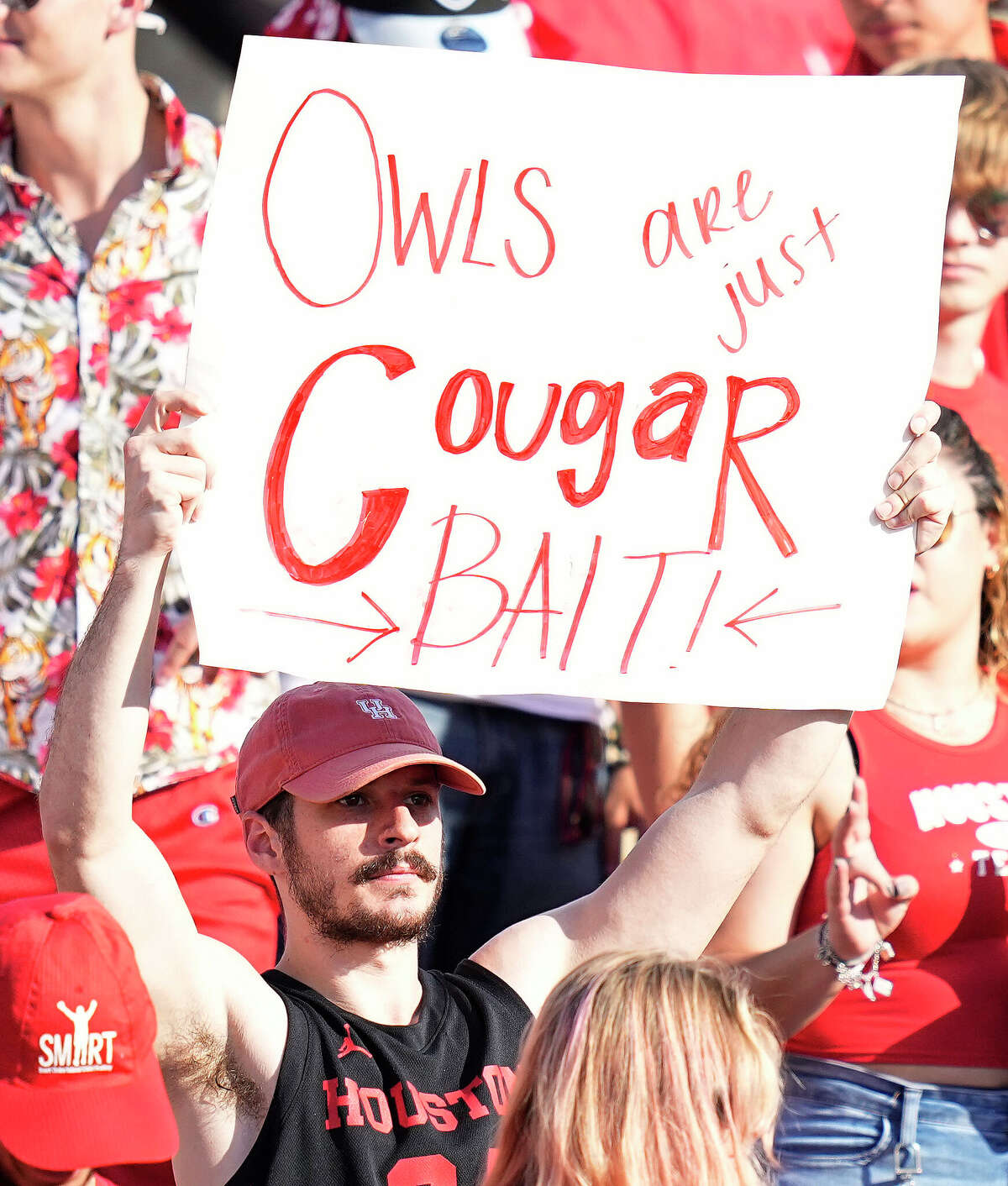 UH Cougars escape with Bayou Bucket win over Rice Owls