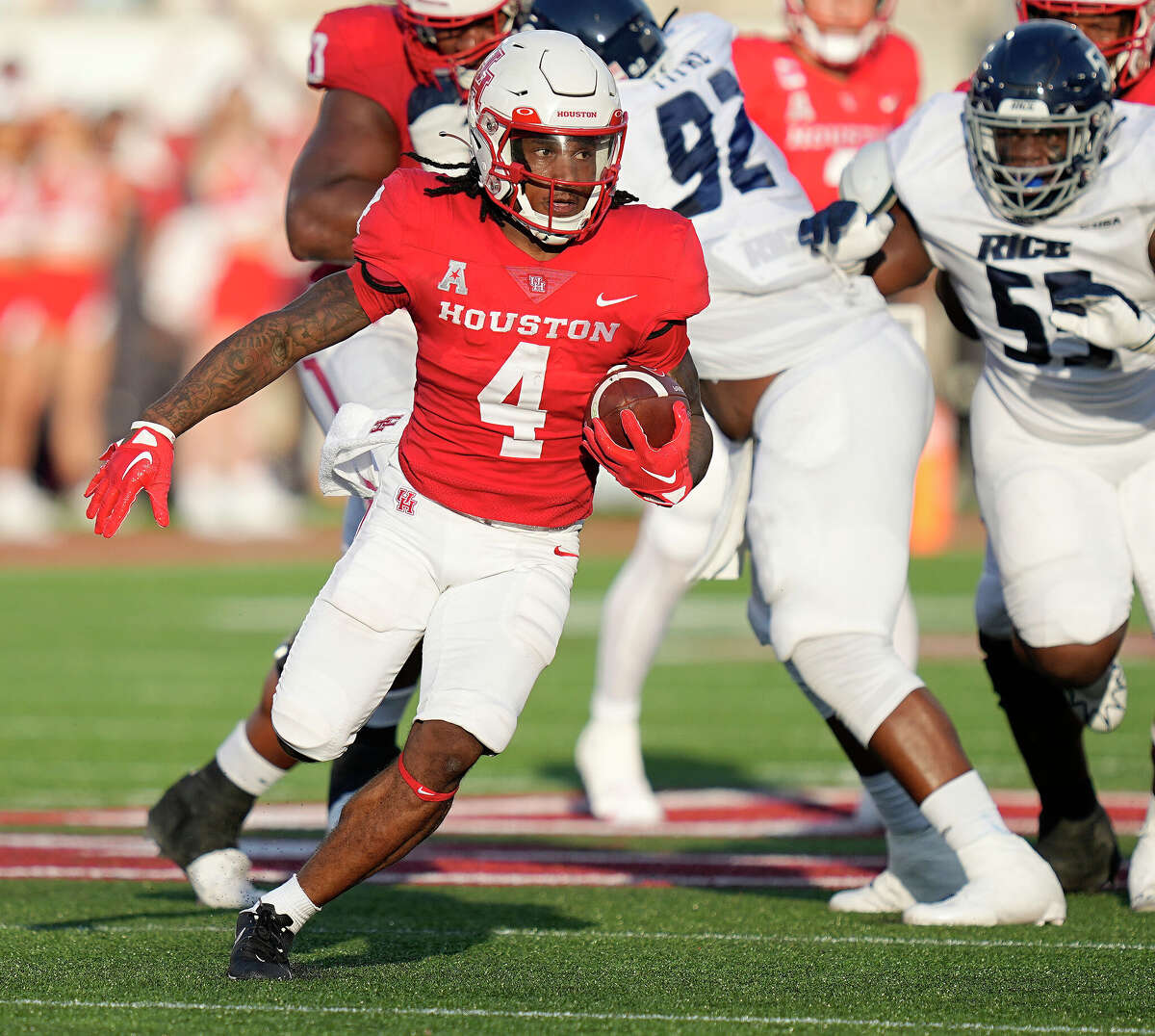 UH Cougars escape with Bayou Bucket win over Rice Owls