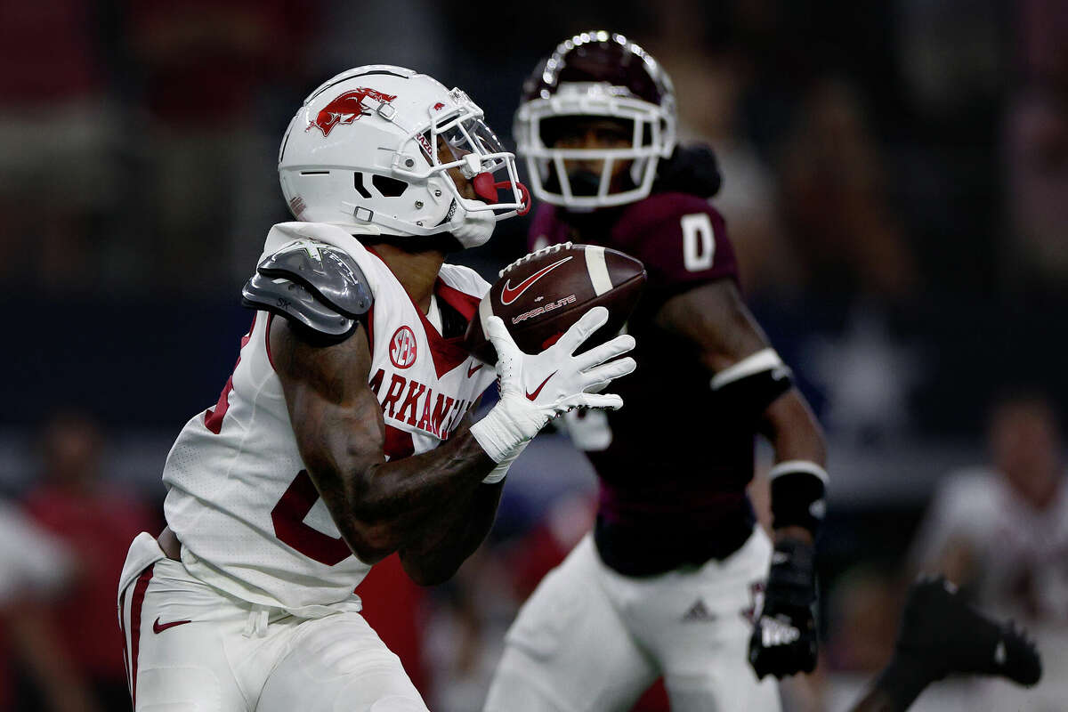 No. 23 Texas A&M Aggies upset No. 10 Arkansas Razorbacks